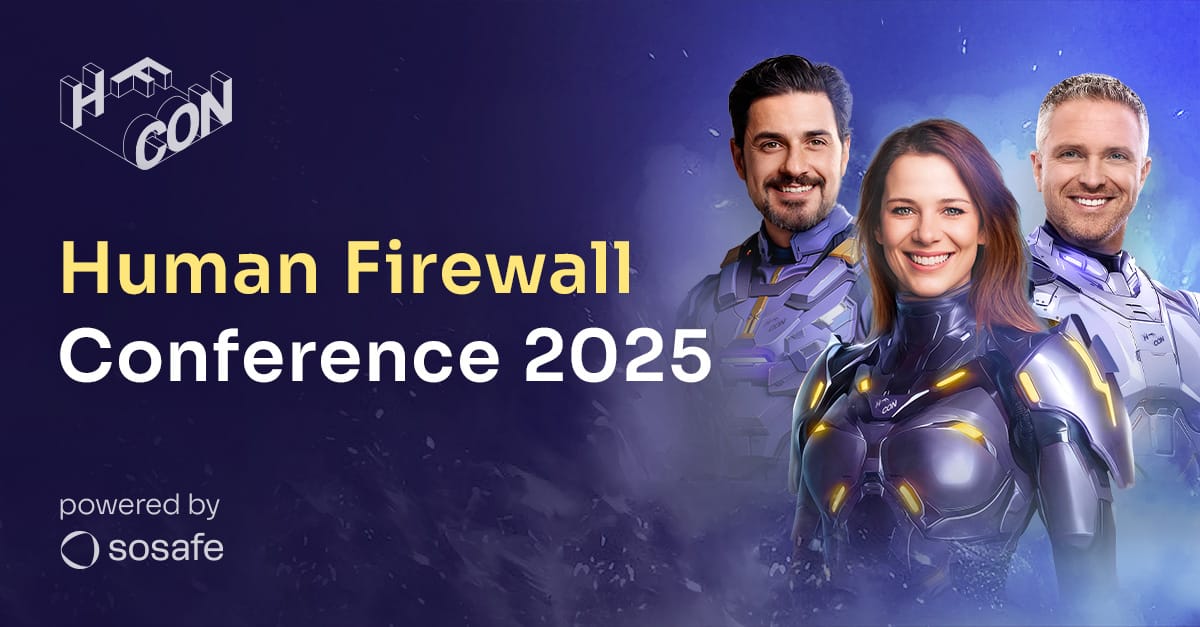 Human Firewall Conference | Powered by SoSafe